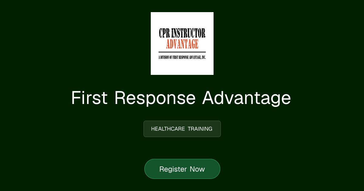 First Response Advantage | Hovn