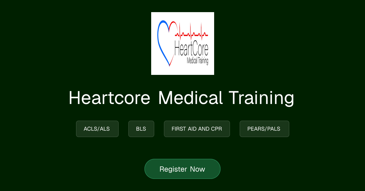Heartcore Medical Training | Hovn