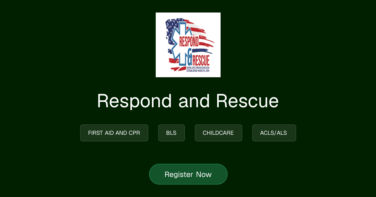 Respond and Rescue | Hovn